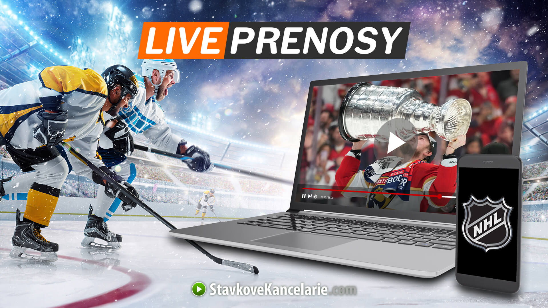 NHL LIVE 🔴 Kde pozerať dnes v TV + online