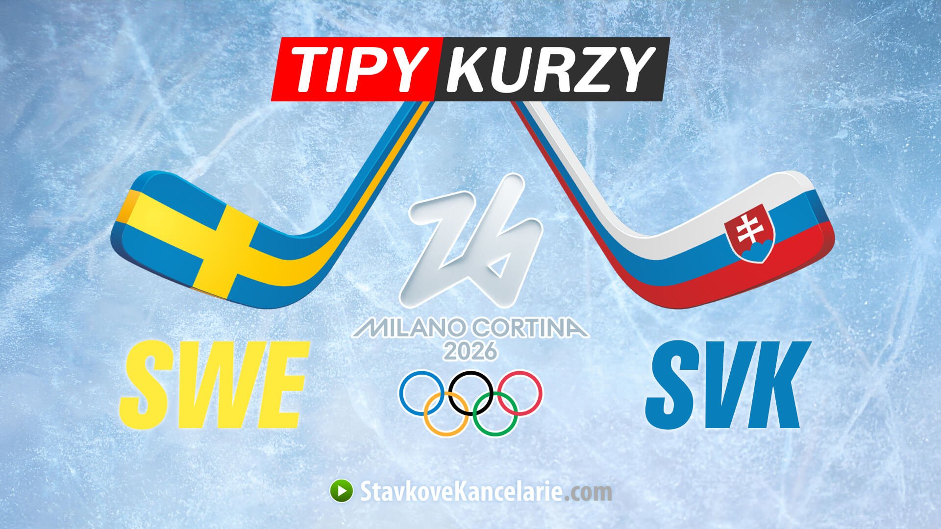 Hokej Slovensko – Švédsko: Kurzy, tipy a analýza (ZOH 2026)