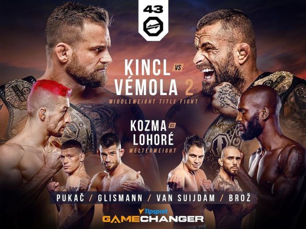 Oktagon 43 – program zápasov, fight karta, kurzy + LIVE prenos