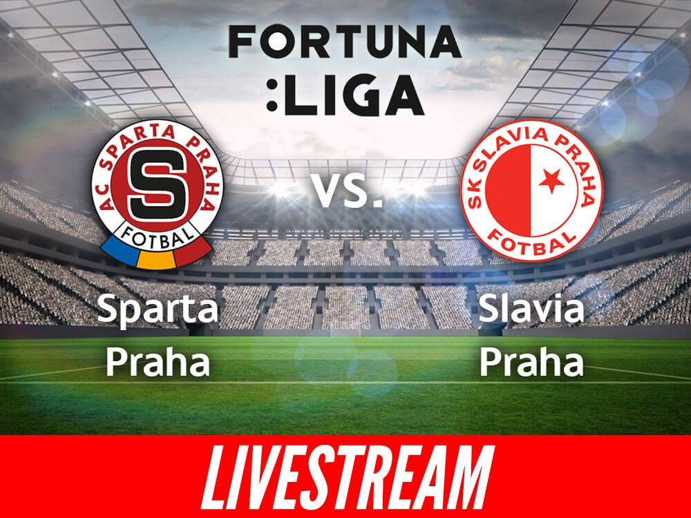 Sparta – Slavia ️ LIVE stream a živý prenos v TV | Fortuna liga
