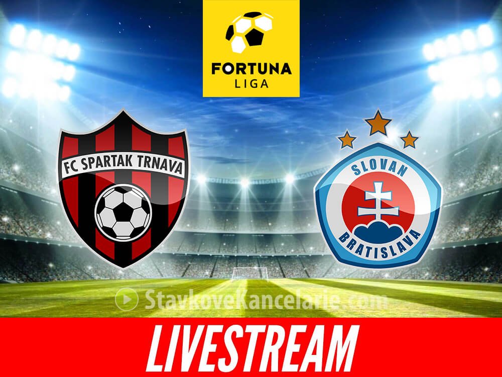Trnava – Slovan live stream a TV prenos ️ Ako sledovať zápas naživo?